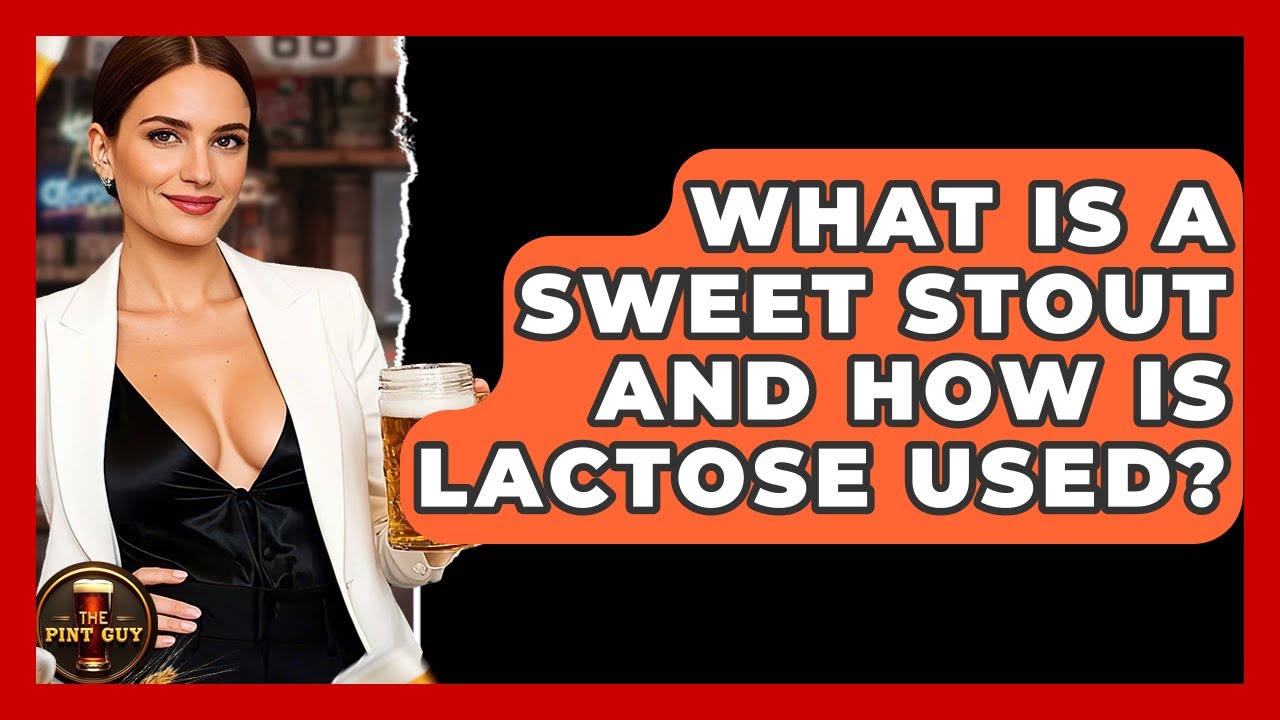 What Is A Sweet Stout And How Is Lactose Used? - The Pint Guy - YouTube