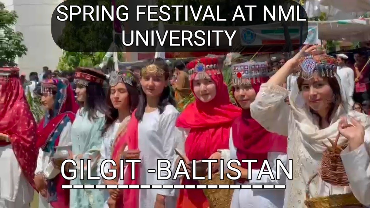 Gilgit Baltistan Student celebrating/ Spring festival at NUML ...