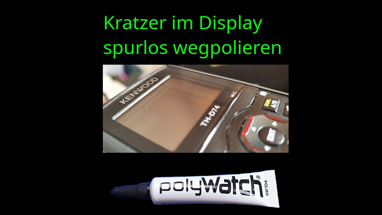 Kratzer Aus Display Polieren