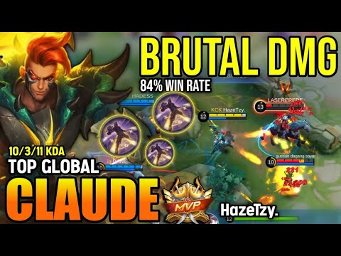 CLAUDE BEST BUILD 2022 | TOP GLOBAL CLAUDE GAMEPLAY | MOBILE LEGENDS ...