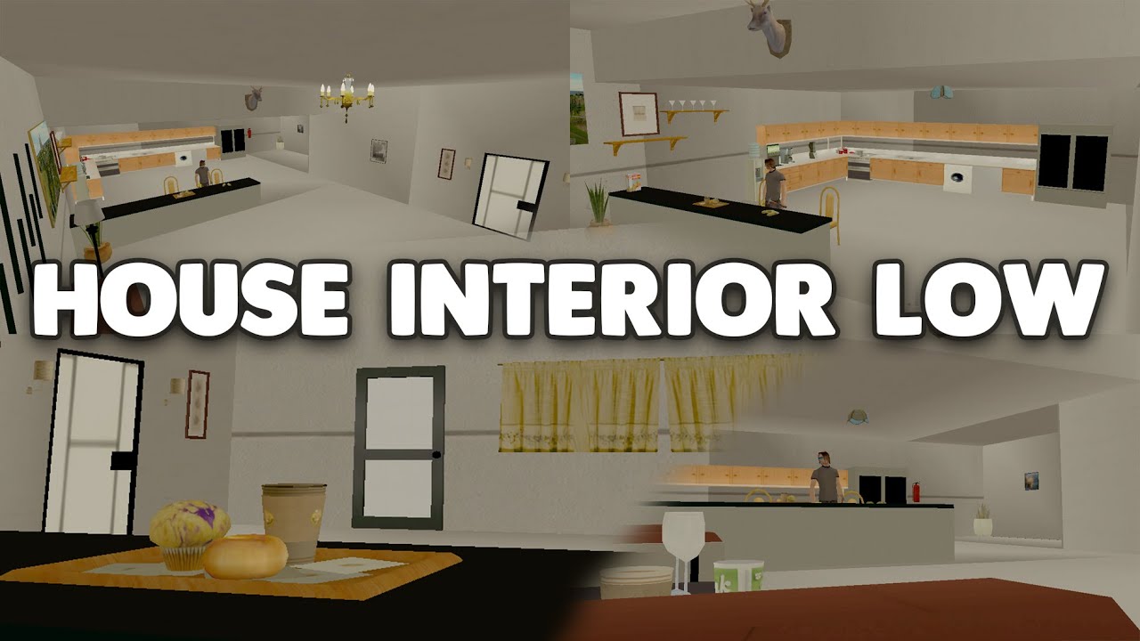 INTERIOR RUMAH LOW MODERN GTA SAMP - TEXTURE STUDIO - YouTube