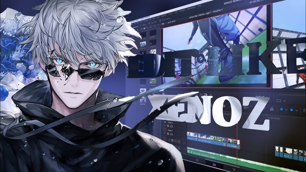 How to edit AMV like @XenozEdit in Davinci resolve || Xenoz cup of life ...