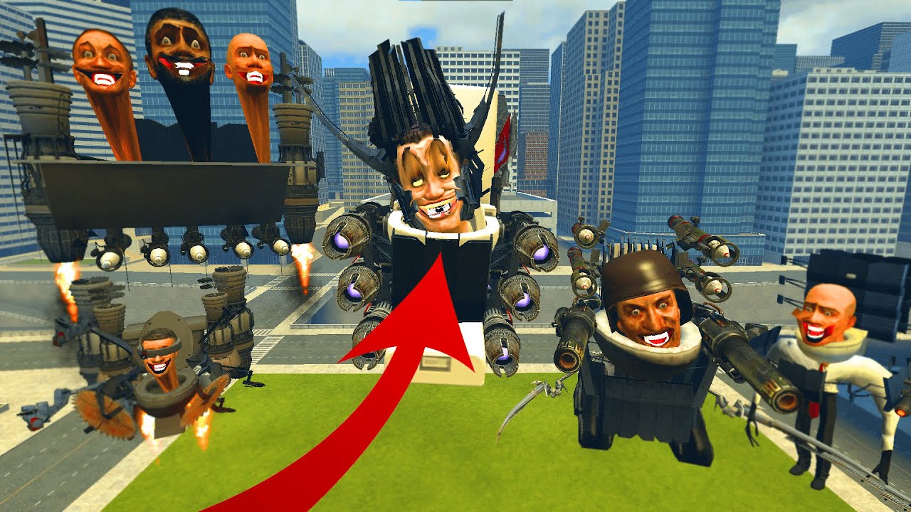 NEW SCIENTIST GMEN SKIBIDI TITAN WITH THE ARMY they set up an ambush ...