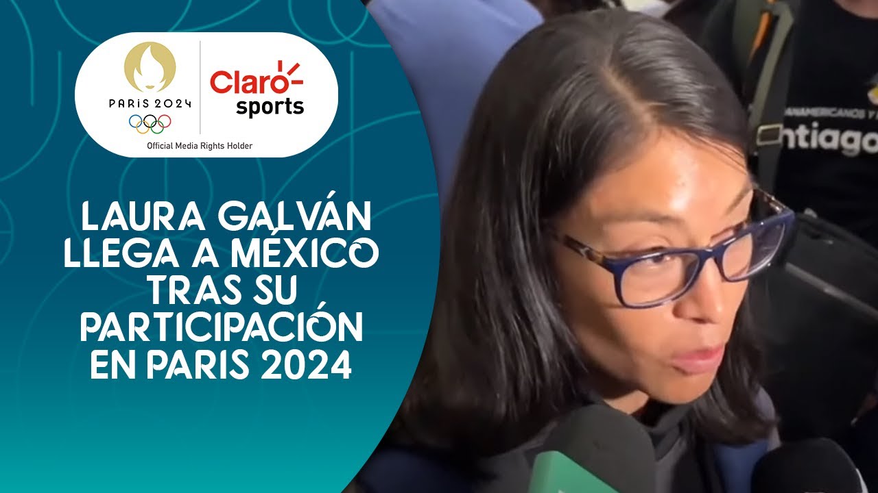 Atletismo #Paris2024 | Laura Galván llega a México tras su ...