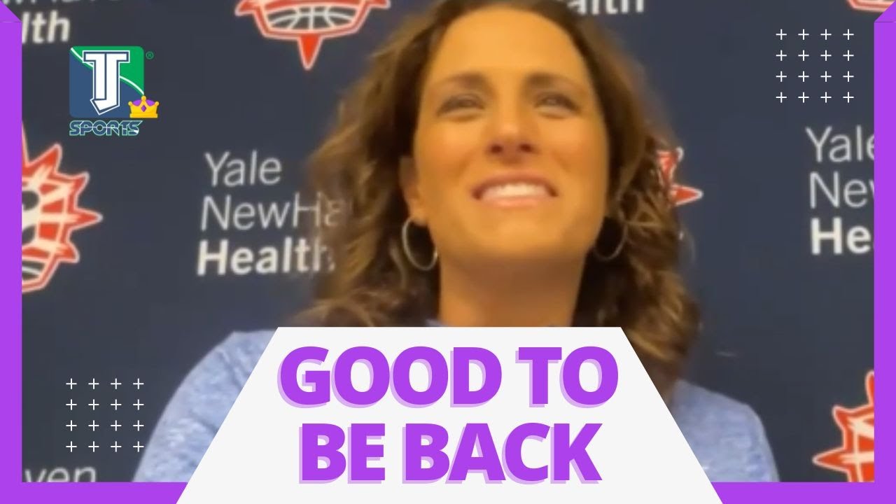 Stephanie White | Sun at Wings | FULL PREGAME Press Conference | August ...