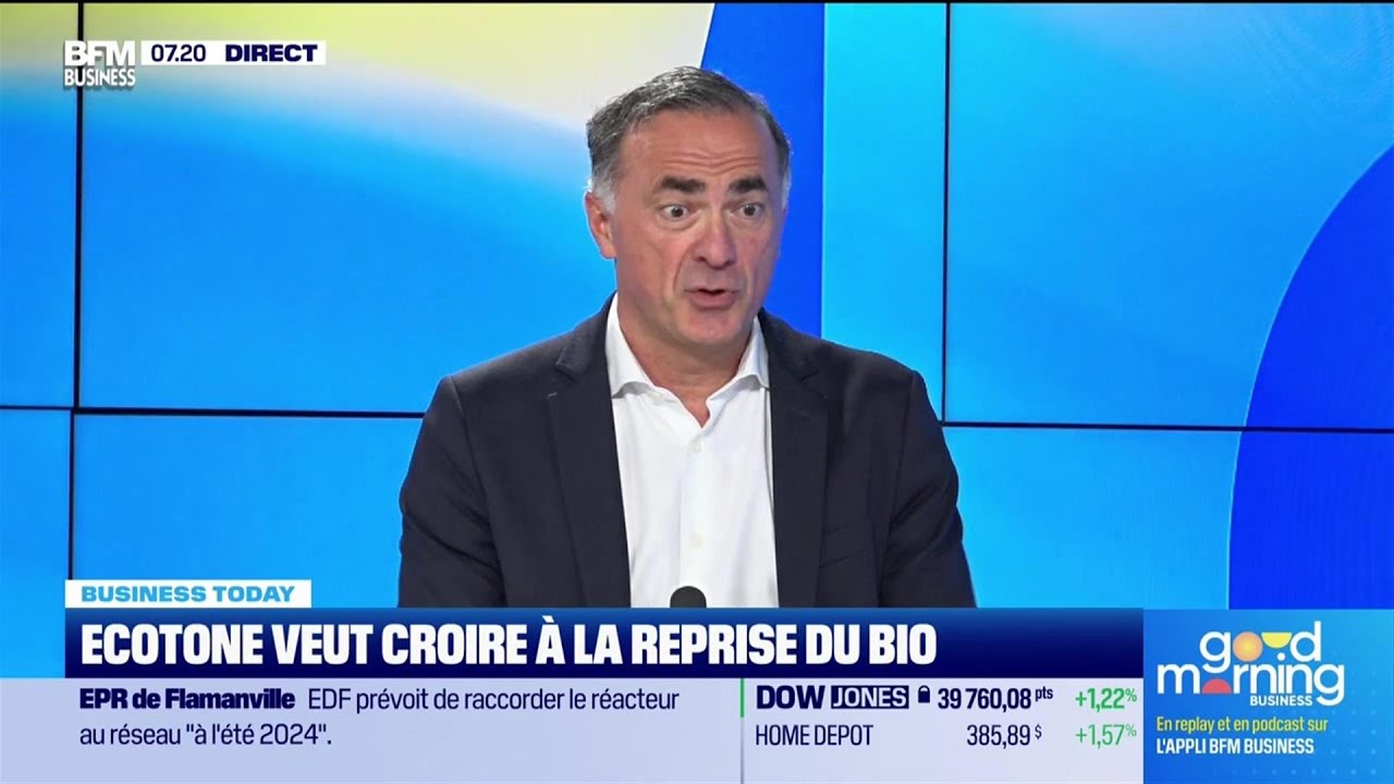Christophe Barnouin (Ecotone) : Produits bio, comment le marché a chuté ...