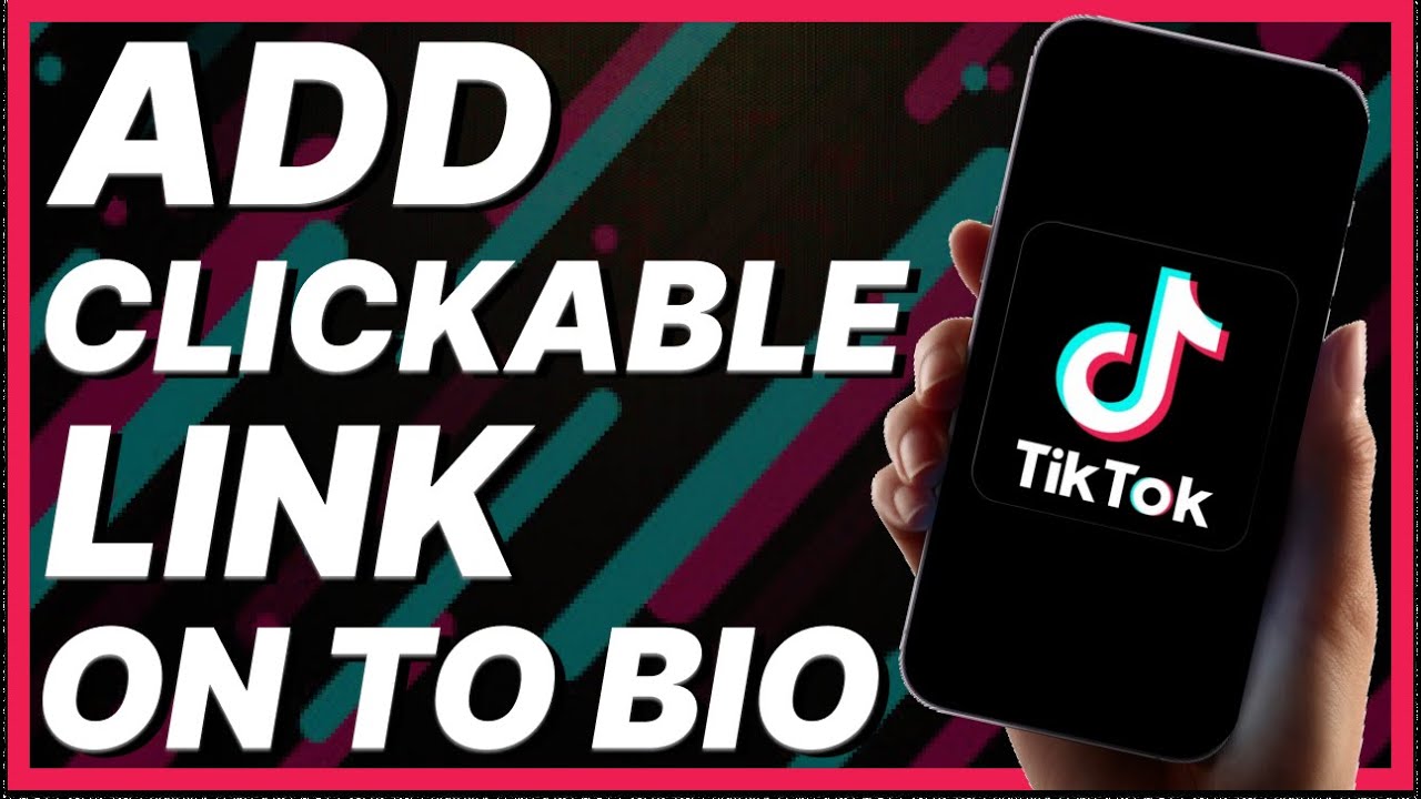 How To Add Clickable Link To TikTok Bio - YouTube