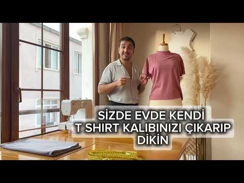 T SHIRT ÖLÇÜSÜ NASIL ALINIR ? KALIBI NASIL ÇIKARILIR ?
