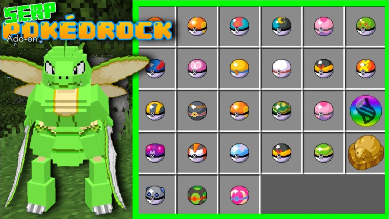 ATUALIZOU!!! MELHOR ADDON DE POKEMON SERP V 4.0COM MAIS 400 POKEMON ...