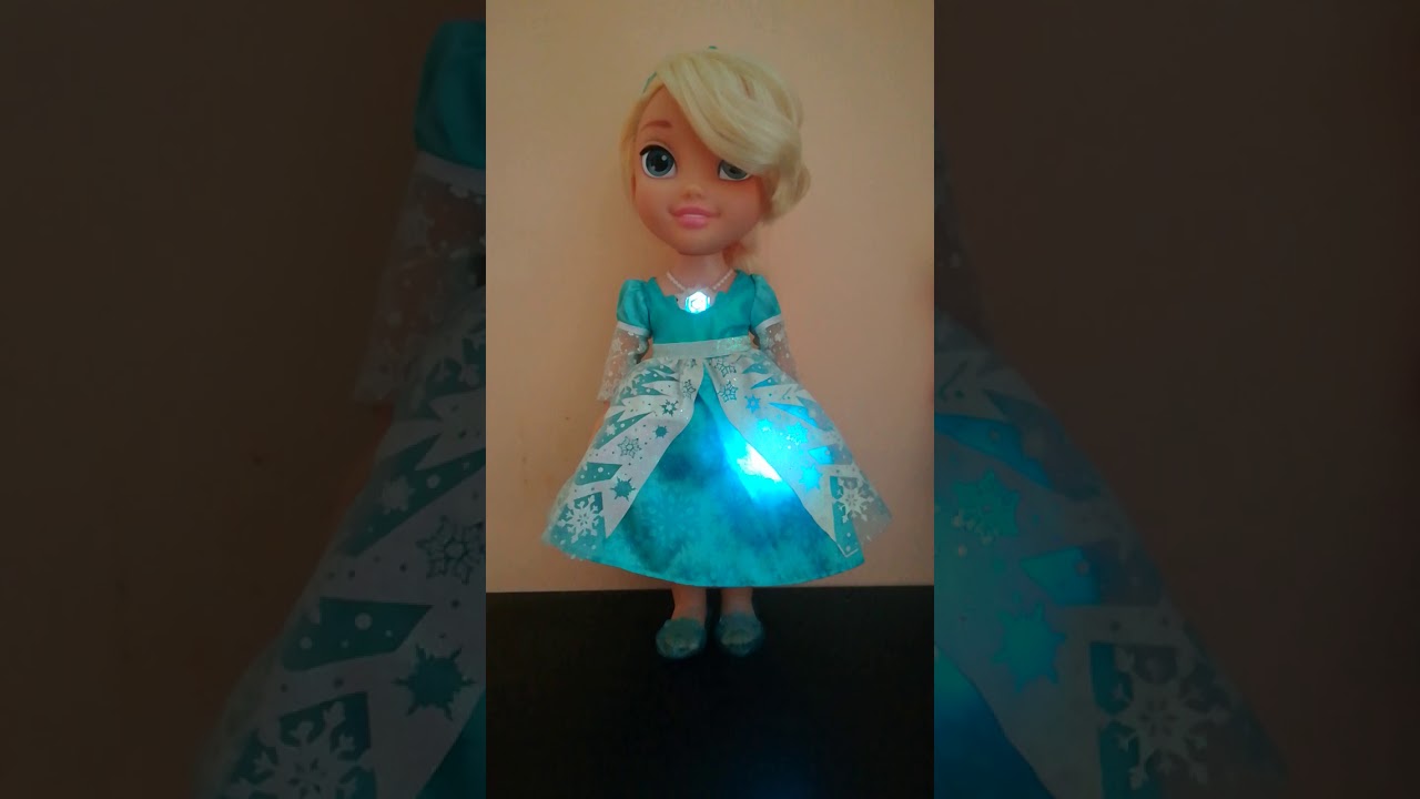 Frozen elsa singing and lighting doll- elza baba éneklő és világító ...