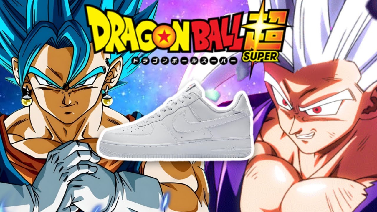 I MADE CUSTOM DRAGON BALL NIKE AF1's!┃Vegito Blue & Gohan Beast - YouTube