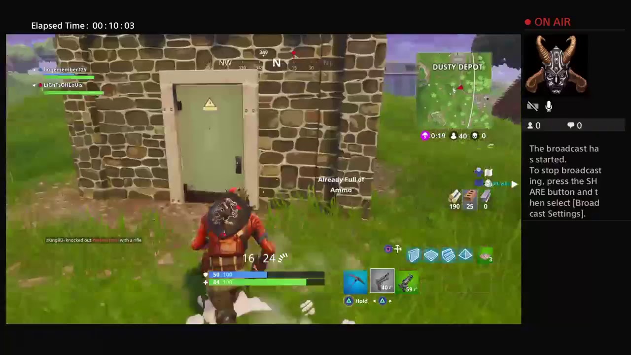 Fortnite battle royal # 5 light bullets only - YouTube