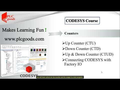 how to use counters in CODESYS tutorial - YouTube