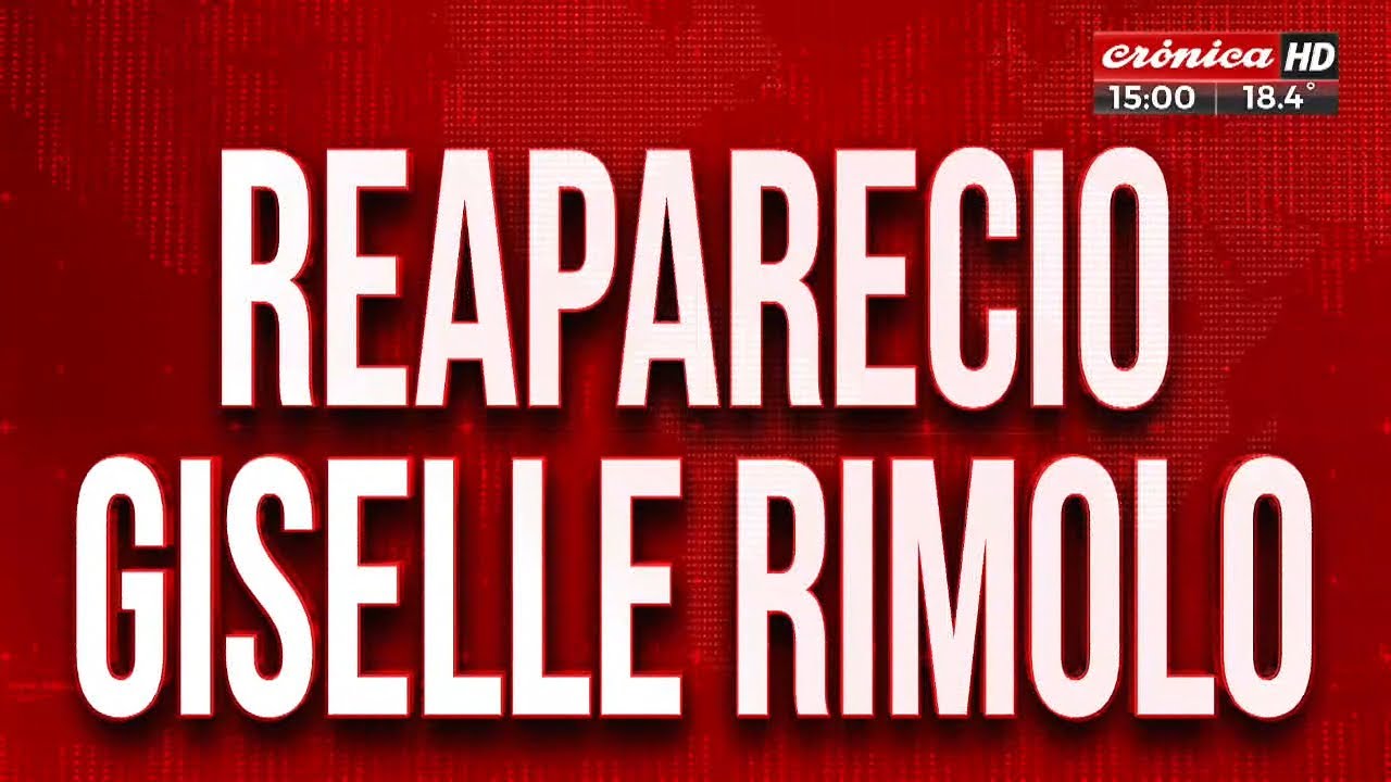 Habría reaparecido Giselle Rímolo con una nueva apariencia e identidad ...