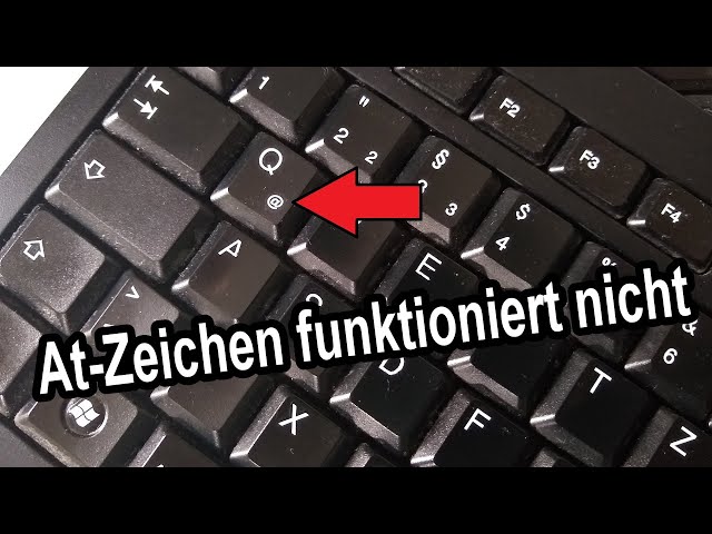 Computer Zeichen Nicht Verwenden Kann Keine ANSI Zeichen Eingeben