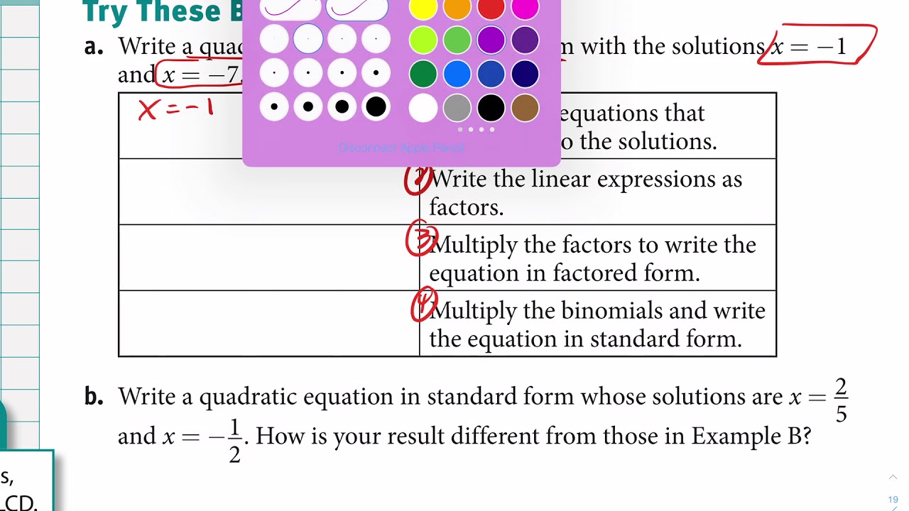 Lesson 7-3 part 2 notes - YouTube