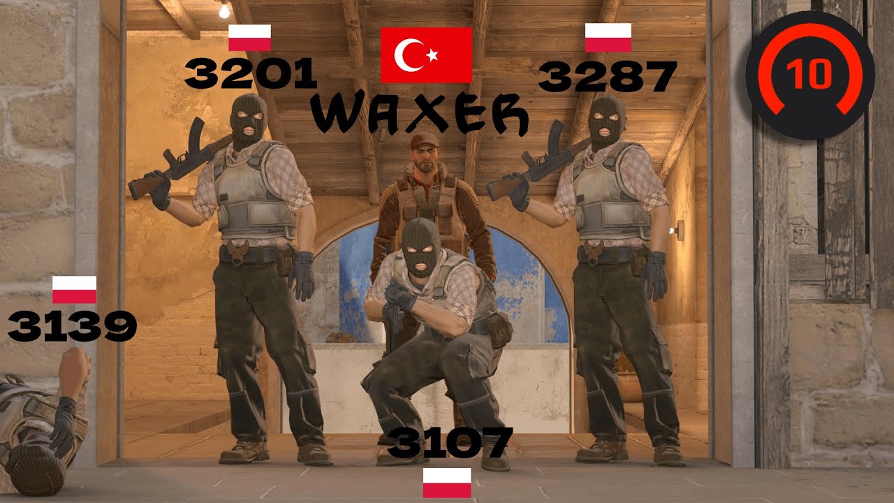 Yüksek ELO'da 4 PRE'ye 5.Oldum - CS2 Faceit 10 LVL Mirage Match (Full Gameplay) - YouTube