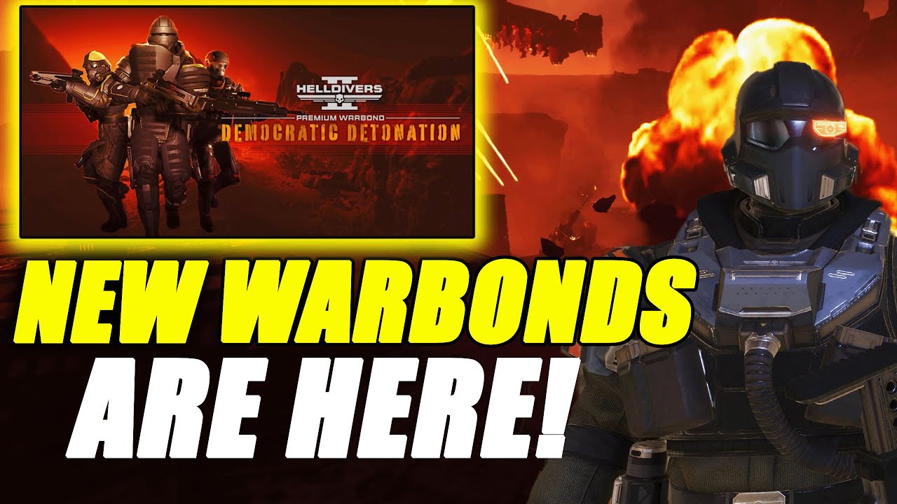 Helldivers 2 new WARBONDS is HERE TODAY! | BR-14 ADJUDICATOR - YouTube