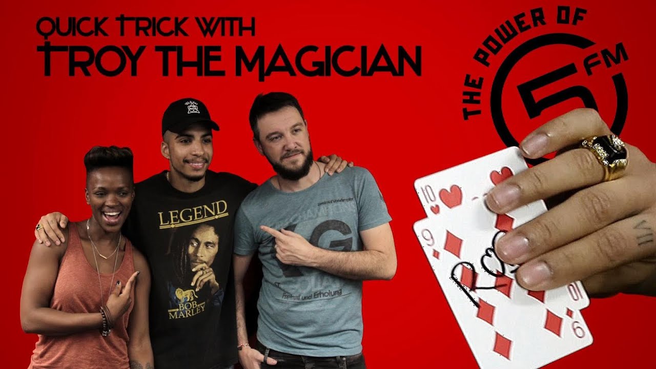 Troy the Magician 5FM TV Quick Trick - YouTube