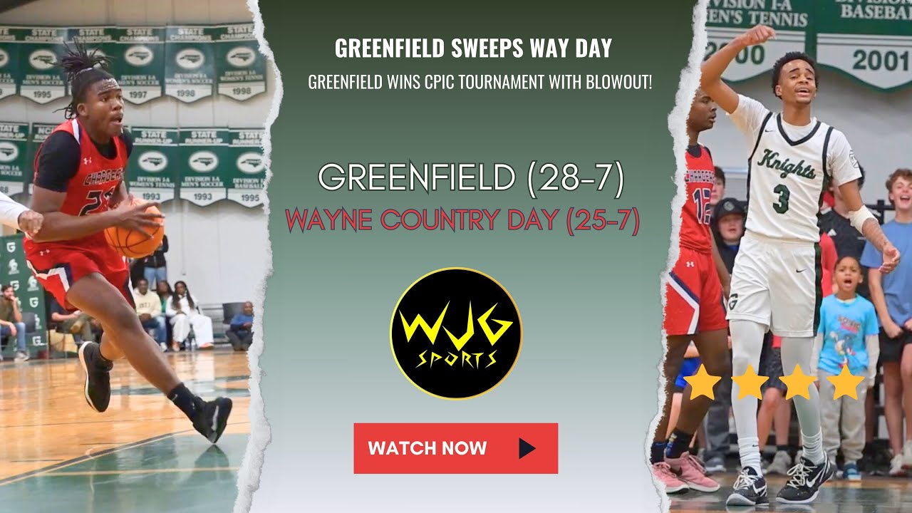 Greenfield finishes off season sweep of Way Day with blow out! 4-Star ...