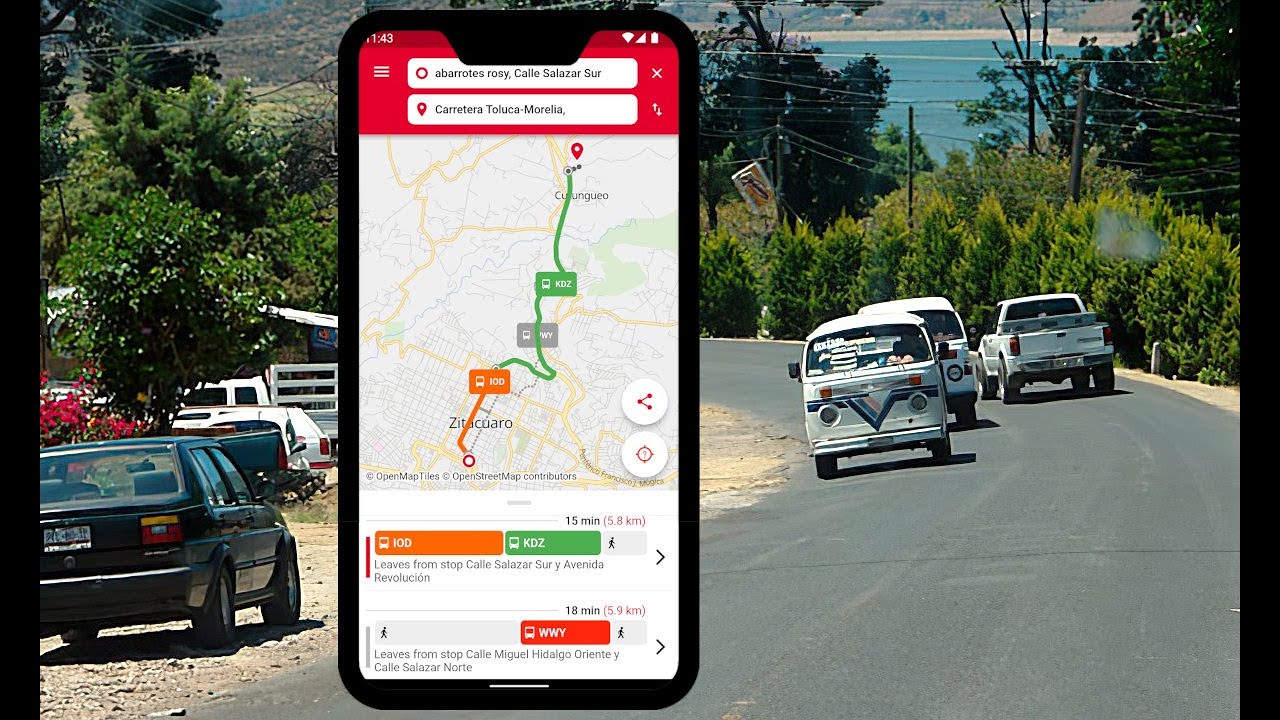 Rutómetro Public Transport app for Michoacán! | Trufi Association - YouTube
