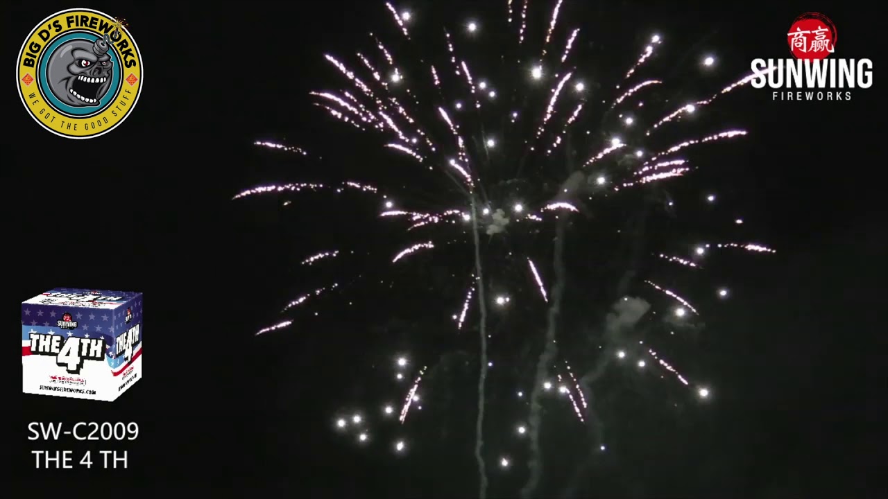 The 4th! 500 Gram Cake part of the American Pyro Assortment by "Sunwing ...