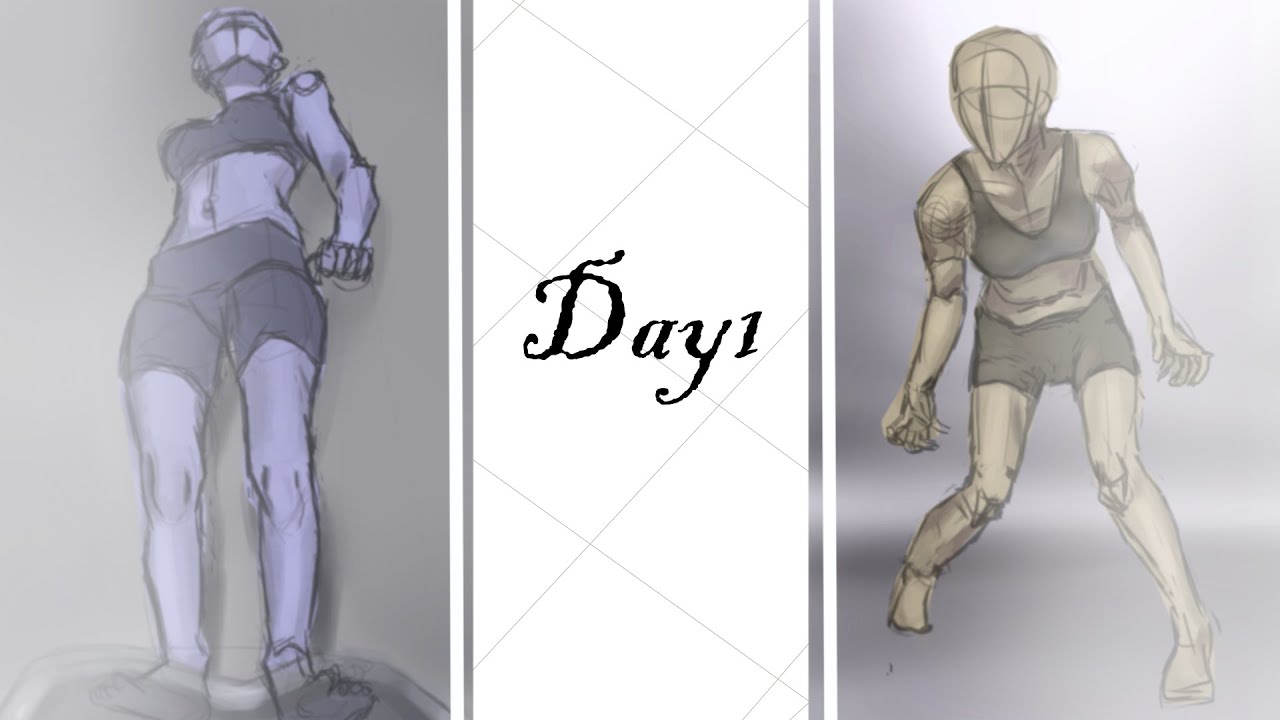 Keep drawing - Day1 - YouTube