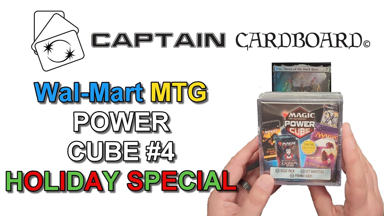 Walmart MTG Power Cube 4 - Holiday Special - Captain Cardboard Daily ...