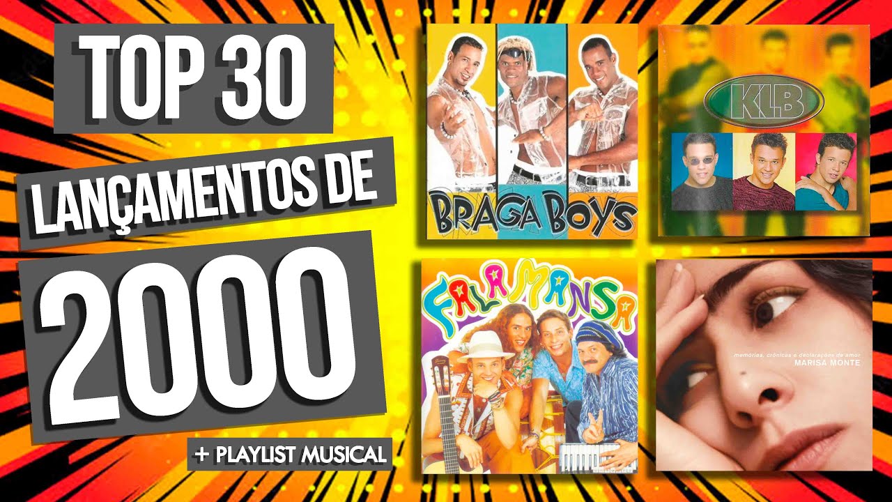 TOP 30 DISCOS BRASILEIROS DO ANO 2000 - YouTube