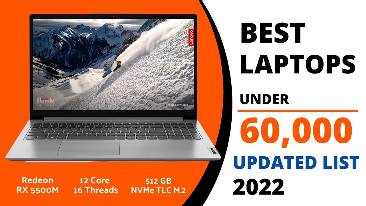 Top 5 Best intel 12th Gen Laptops Under Rs 60000 | Best laptop Under ...