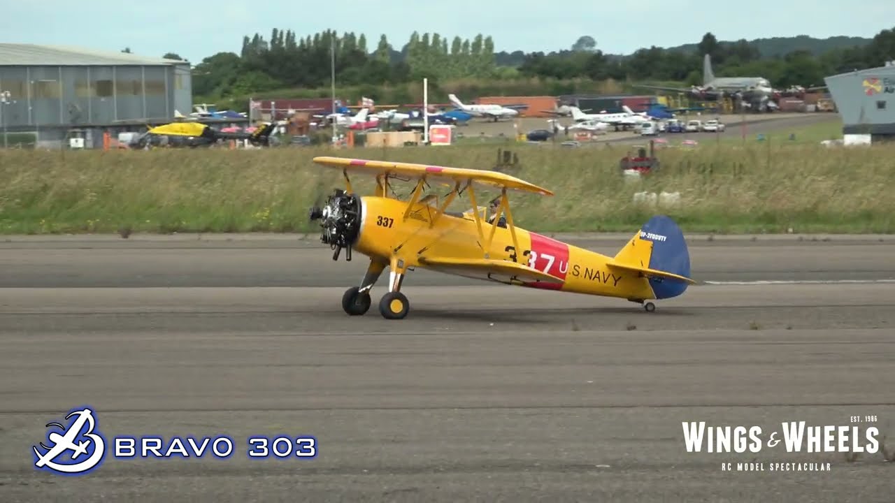 Radial Engine 7 Cylinder UMS 260cc Engine Boeing Stearman - Wings ...