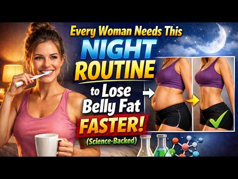 Every Woman Needs This Night Routine to Lose Belly Fat Faster (Science-Backed)