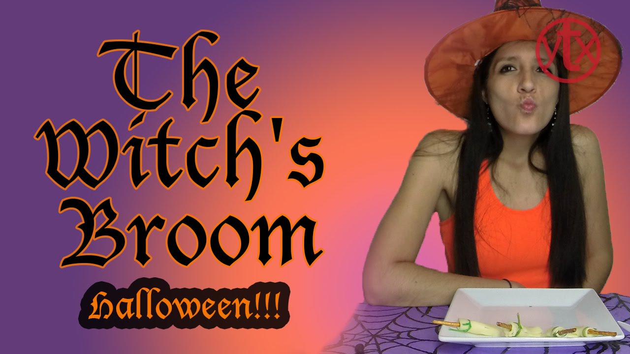 Halloween Recipe The witch's broom - YouTube