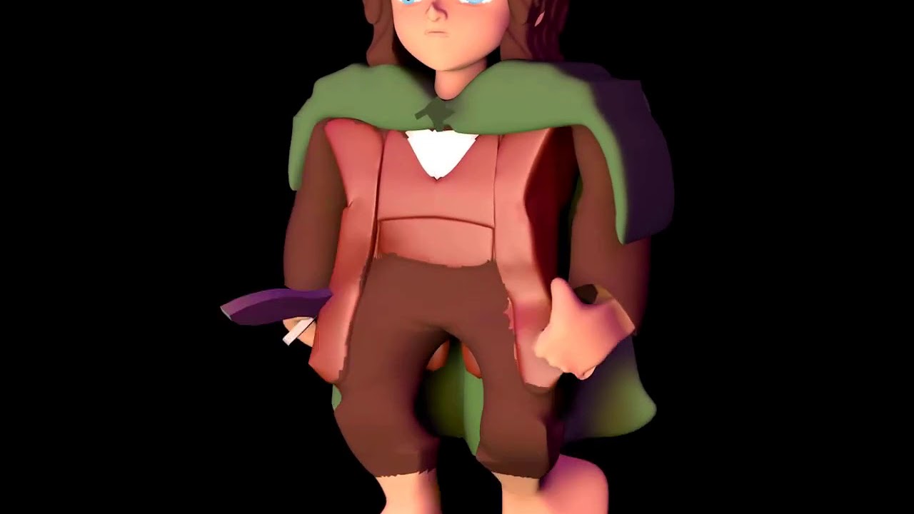 3D Frodo character animation i made with Zbrush and Cinema 4D - YouTube