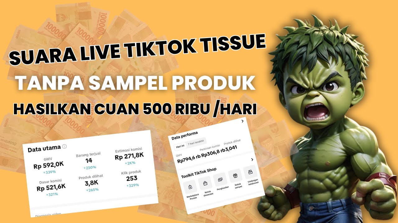 LIMA RATUS RIBU PER HARI MODAL LIVE TIKTOK TANPA MENAMPILKAN WAJAH ...