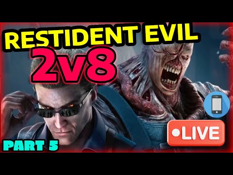 RESIDENT EVIL 2v8 IS HERE!!! PRT 5 DBD MOBILE LIVESTREAM - YouTube