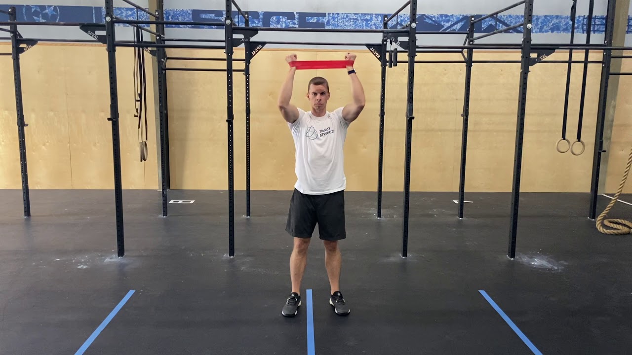 Wrist Banded Shoulder Press - YouTube