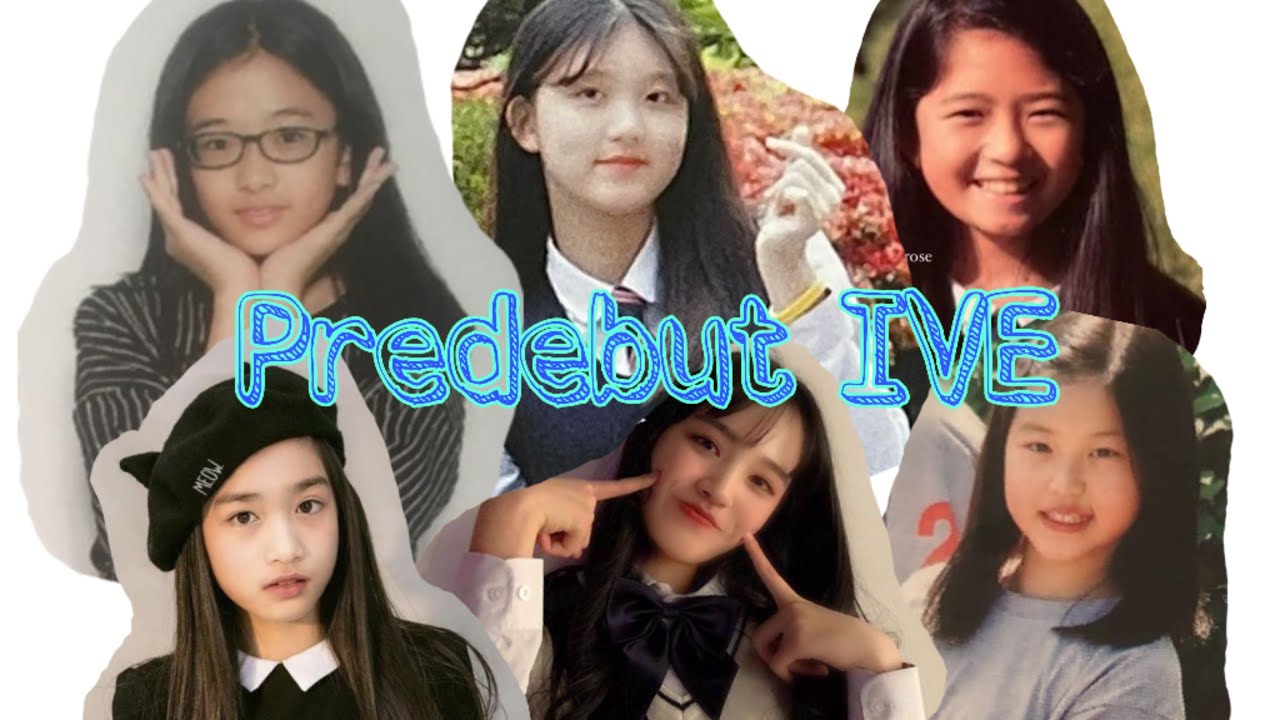 IVE PREDEBUT PHOTOS #아이브 - YouTube