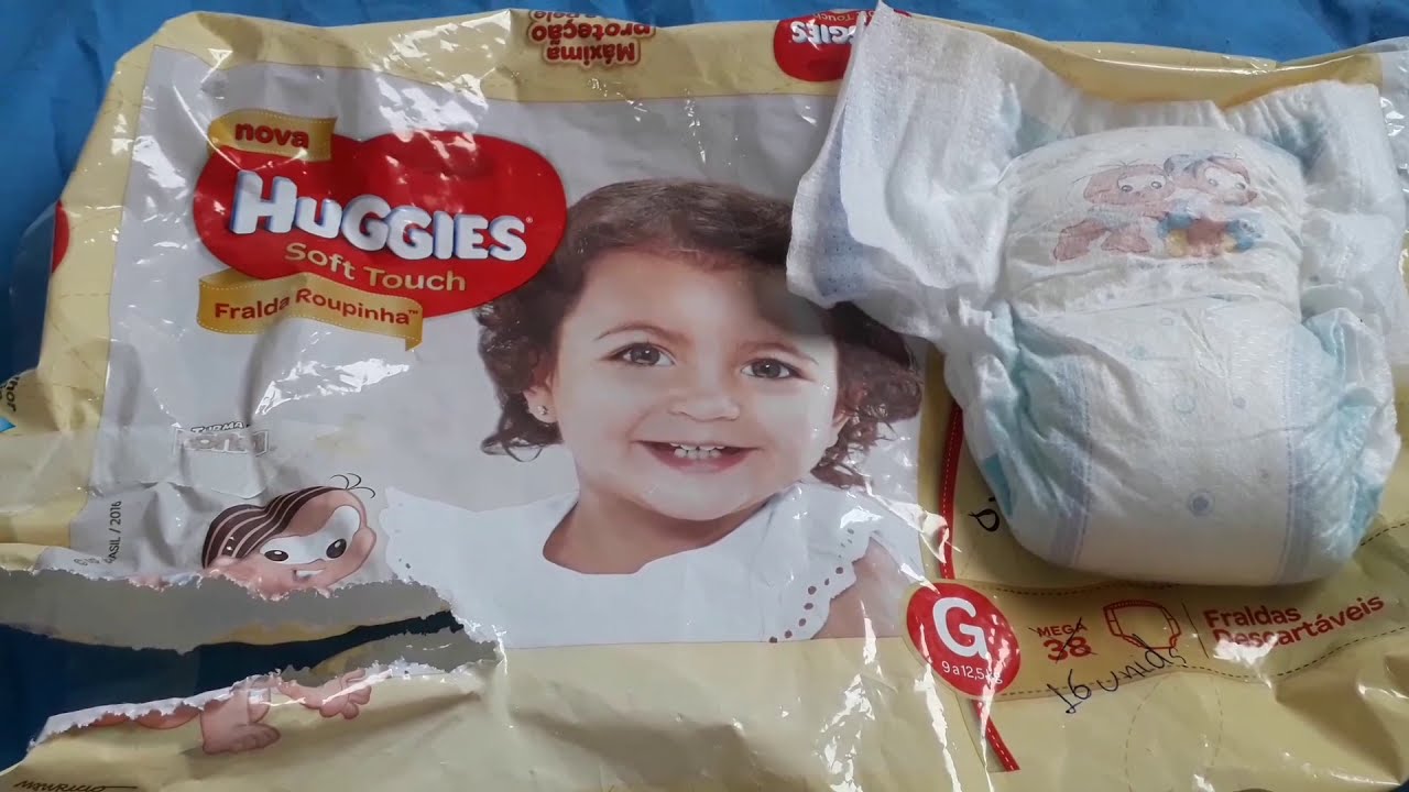 RESENHA Huggies Soft Touch Fralda Roupinha + MINHA OPINIÃO - YouTube
