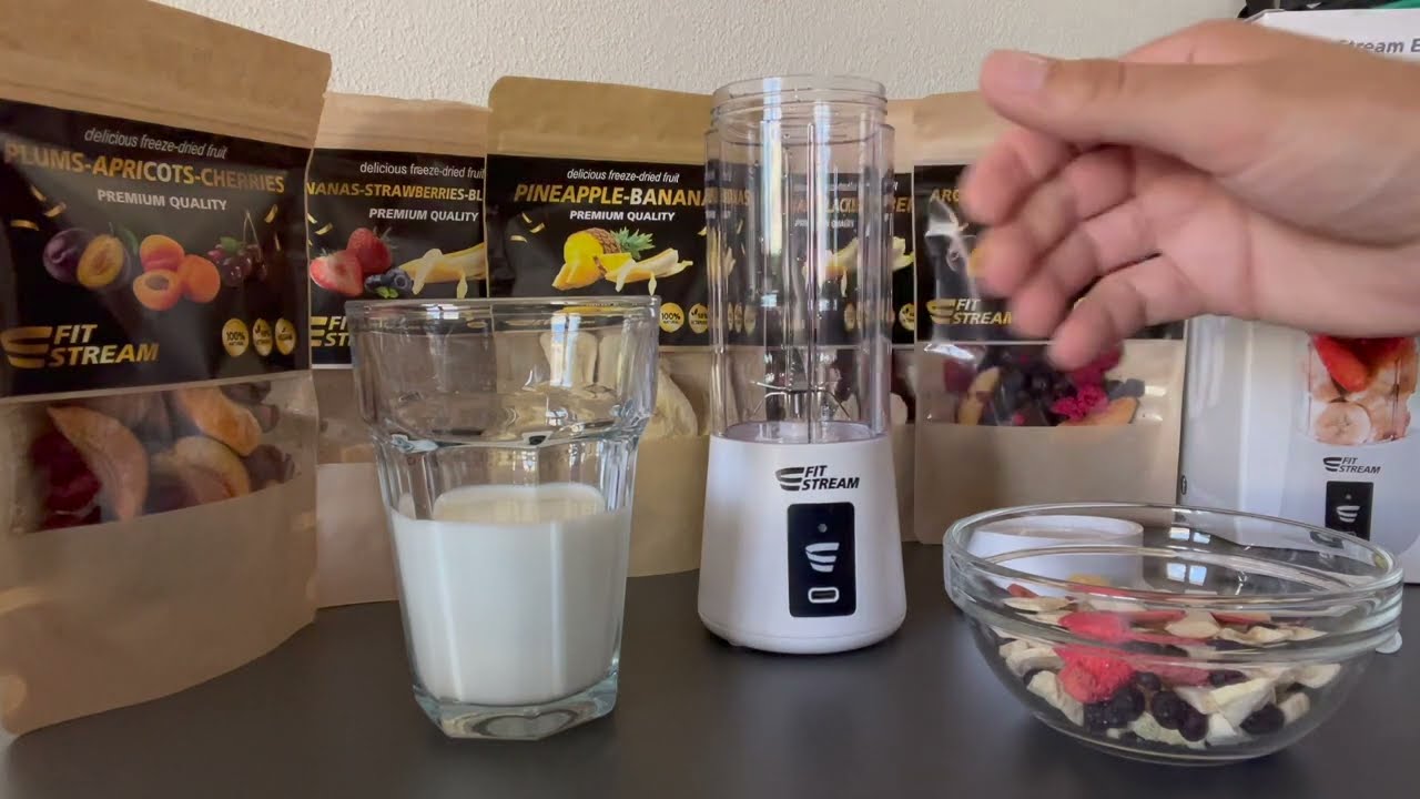 FitStream Smoothie Mixér [Test] - YouTube