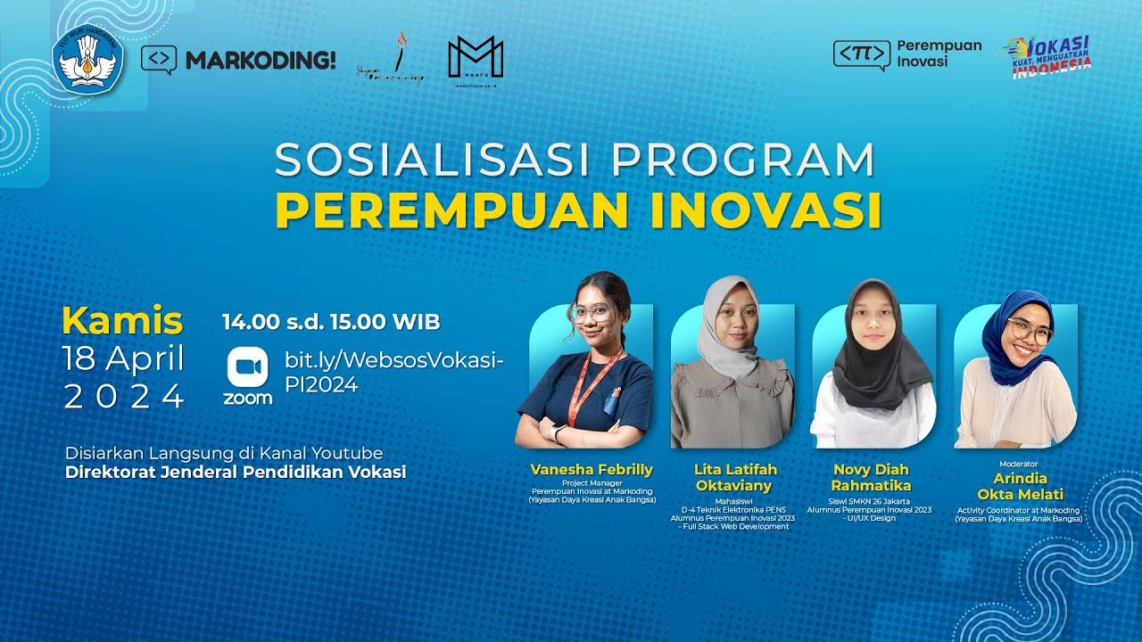 SOSIALISASI PROGRAM PEREMPUAN INOVASI - YouTube