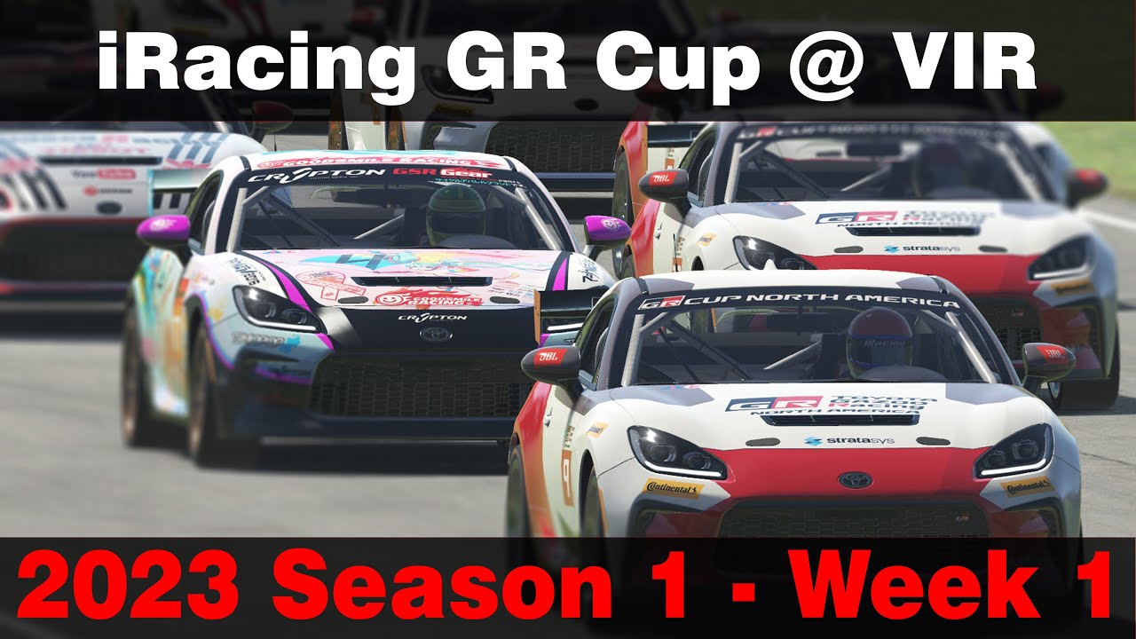 iRacing GR Cup Season 1 Week 1 | Toyota GR86 | Ultrawide - YouTube