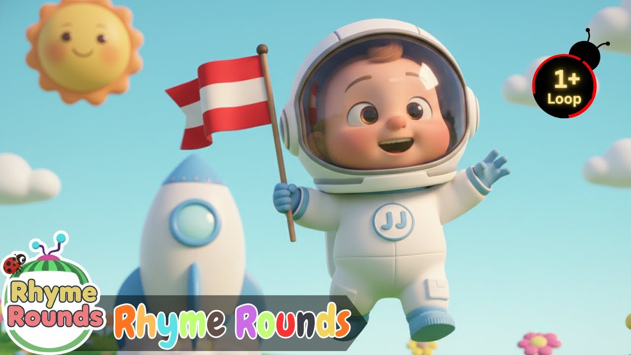 1+ HOUR Looped 🚀 ROCKET BLASTOFF SONG! | Counting 10-0 & Space ...