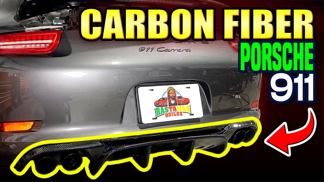 Porsche 911 Upgrade: Exclusive Porsche Rear Diffuser Installation - YouTube