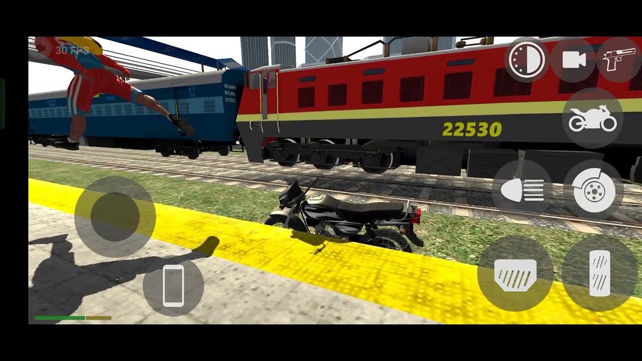 A bike splendor plase in degros stunt in flying with very popular and ...