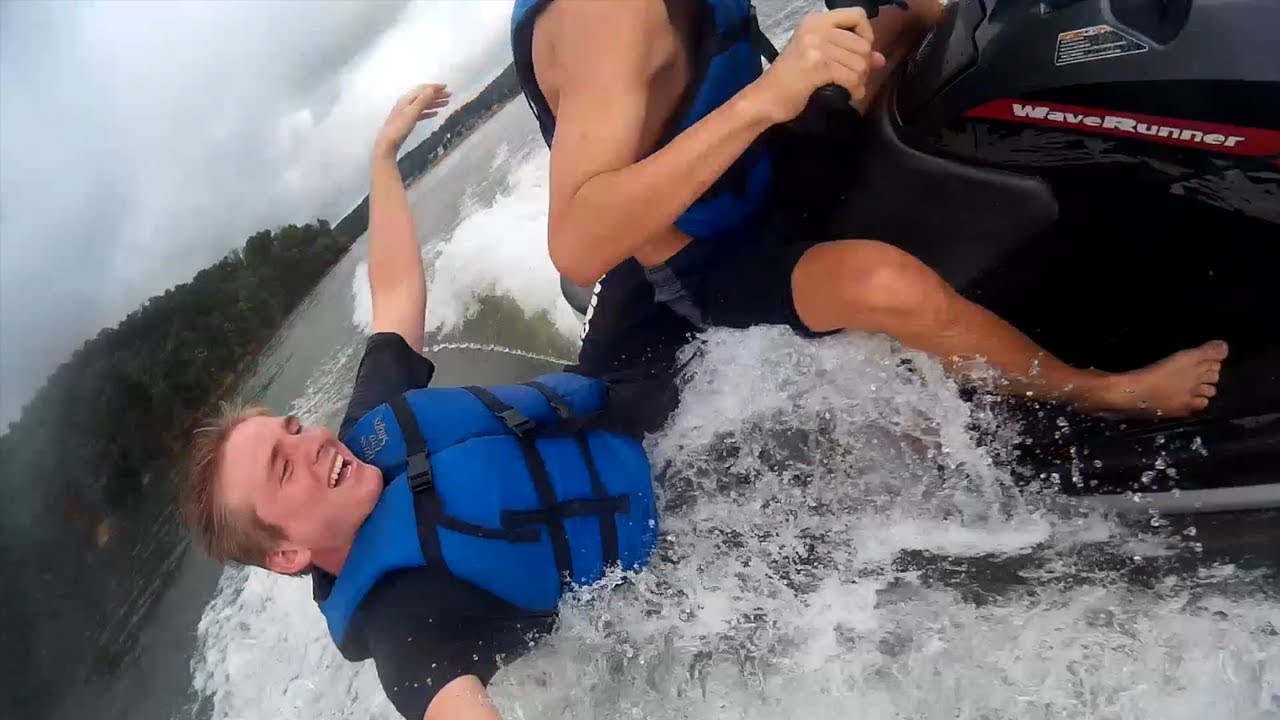 Falling off of a Jet Ski - Smoky Mountains Road Trip Conclusion - YouTube