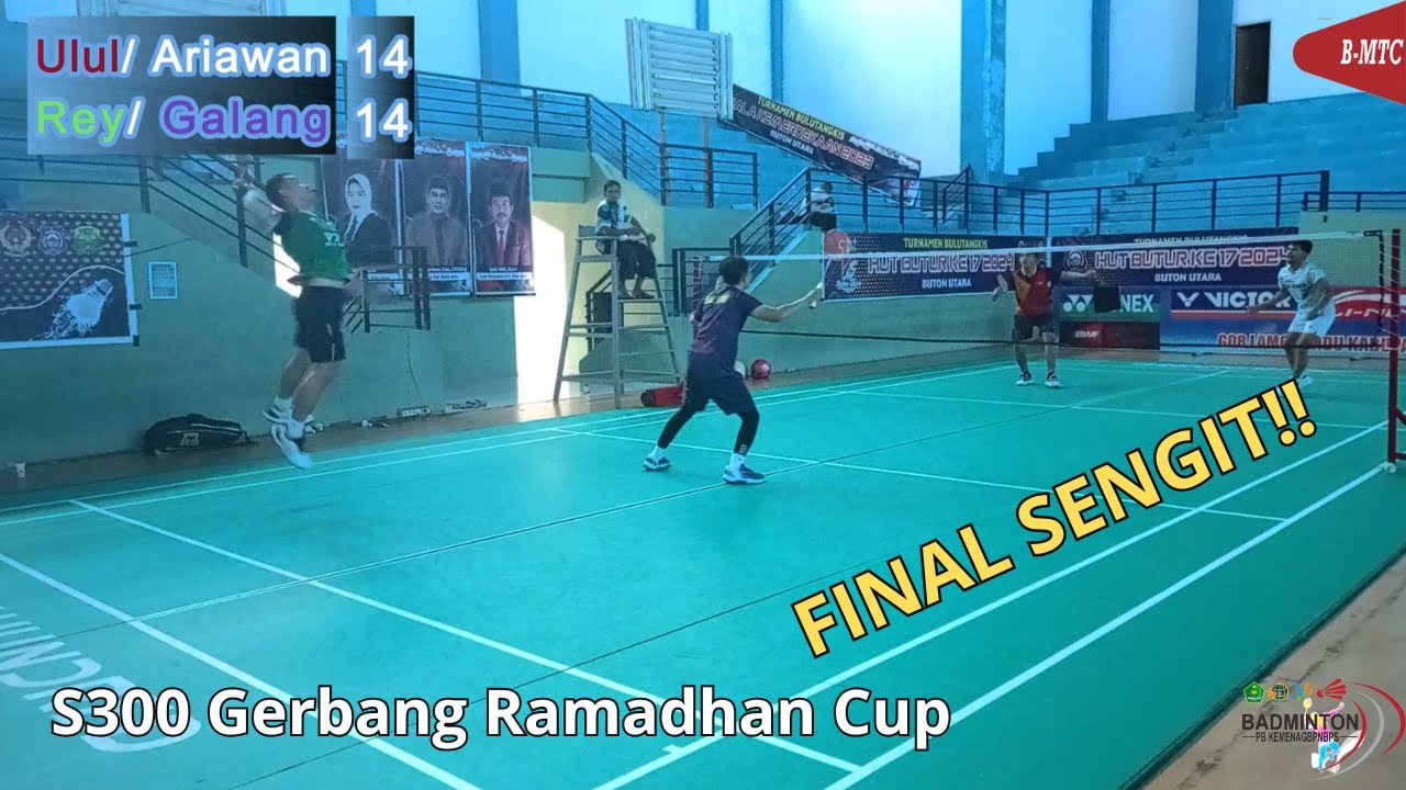 [FINAL] Ulul Ariawan VS Rey Galang Final Super 300 Gerbang Ramadhan Cup ...