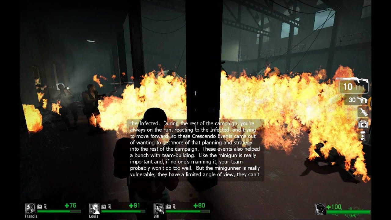 Left 4 Dead Developer Commentary Part 3 w/ SUBTITLES - YouTube