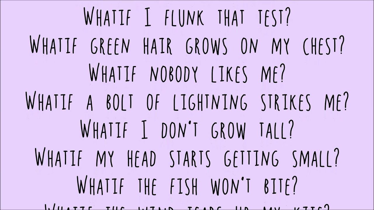 "Whatif?" by Shel Silverstein - YouTube
