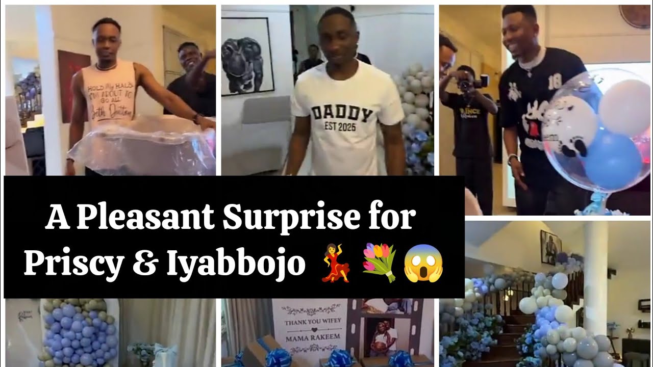Priscy & Her Mom's Reaction to the Welcome at Jux and Priscy's Home 😱😍 ...